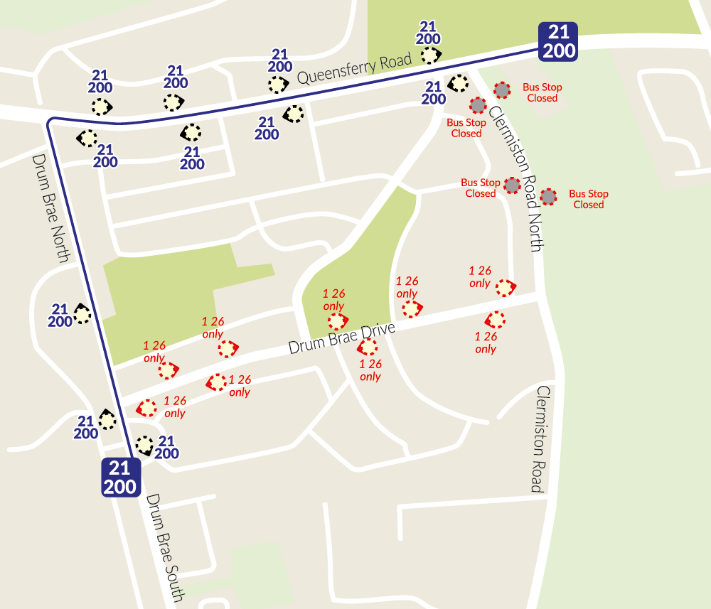 Service Updates - Lothian Buses