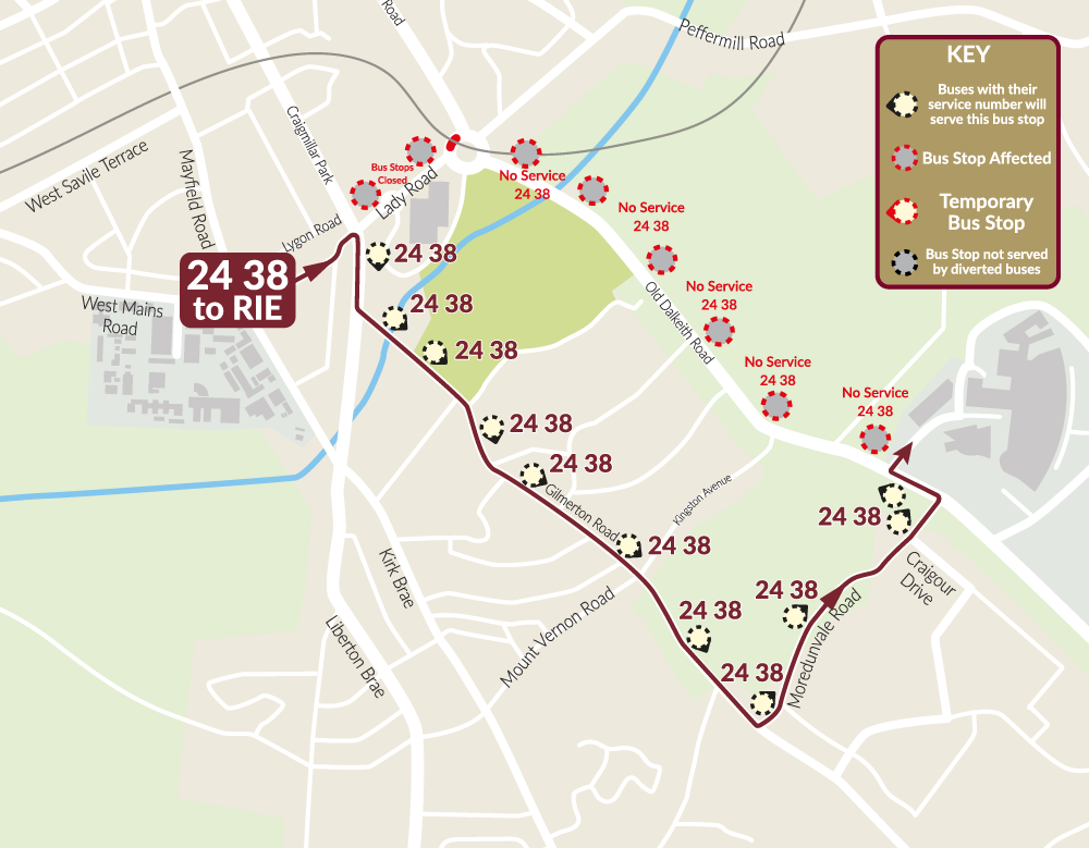 Service Updates - Lothian Buses