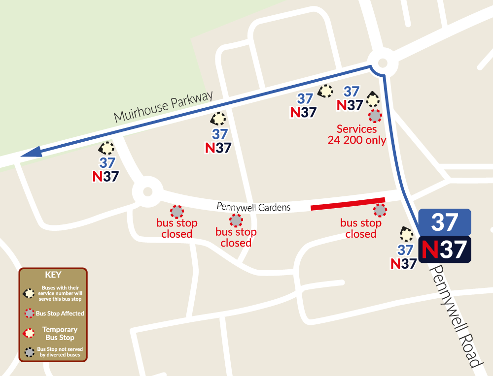 Service Updates - Lothian Buses