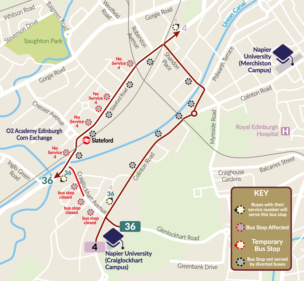 Service Updates - Lothian Buses